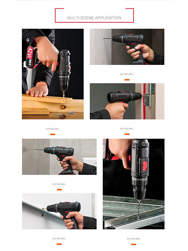 Ananke Tools Power Tool Set Drill Bit Screwdriver Electric Cordless ...