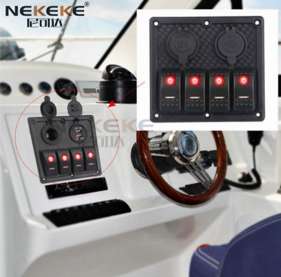 Achetez en gros Nekeke Marine Commutateur Panneau Avec Puissance Usb ...