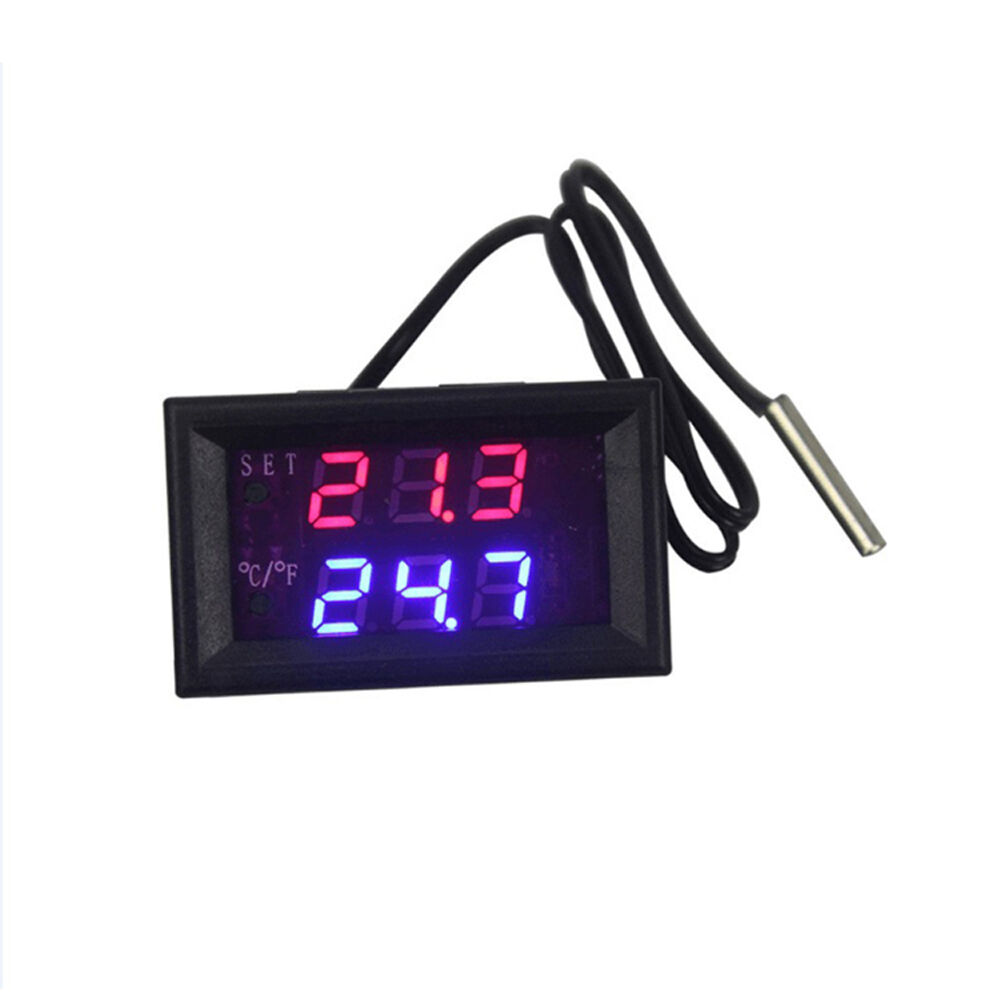 Dc 12v Mini Microcomputer Electronic Thermostat -50-110 Celsius Digital ...