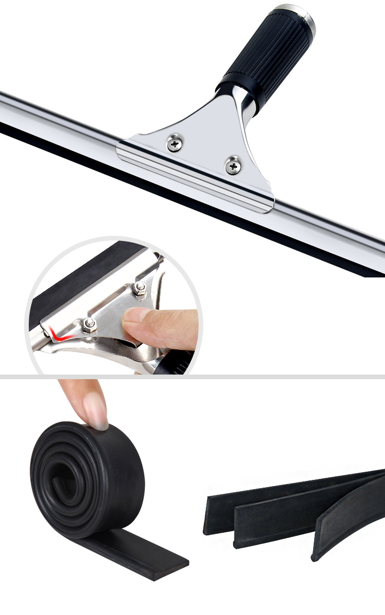 Ds1005 Replaceable Rubber Glass Wiper Blade Window Cleaner Shower ...