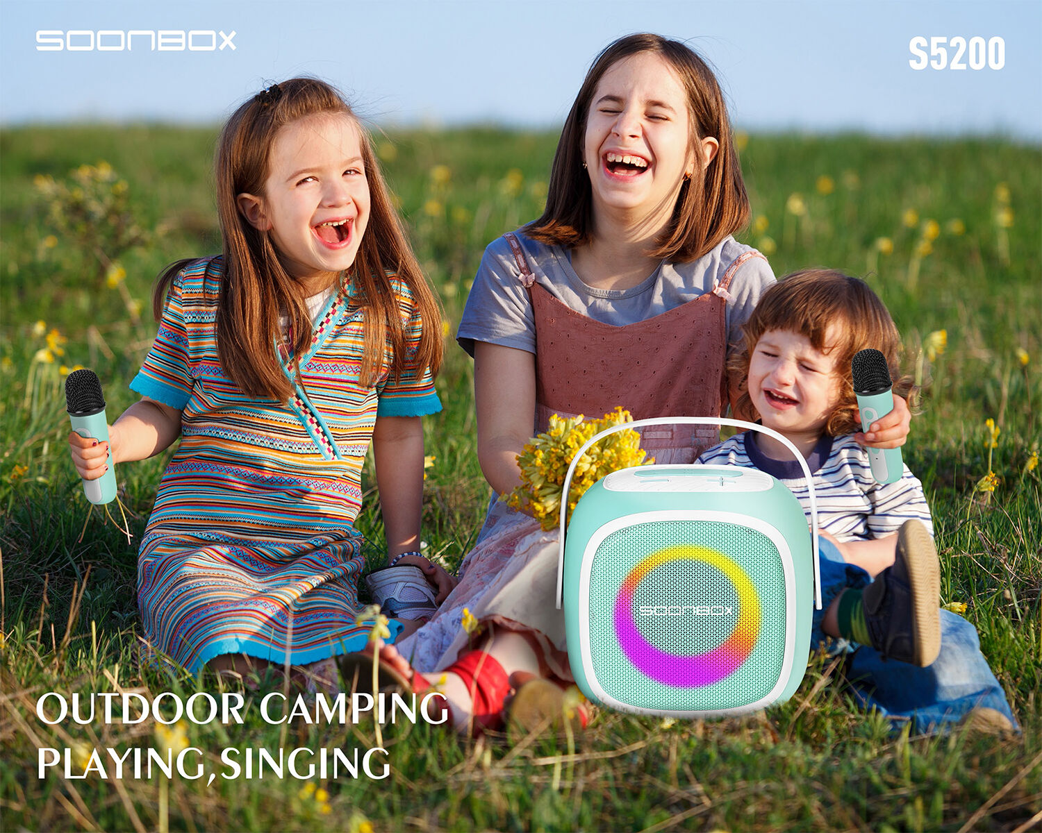 Buy Wholesale China Soonbox Wireless Bluetooth Speaker Kids Karaoke ...