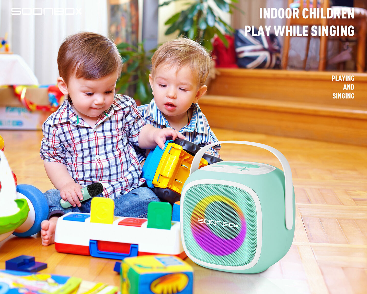 Buy Wholesale China Soonbox Wireless Bluetooth Speaker Kids Karaoke ...