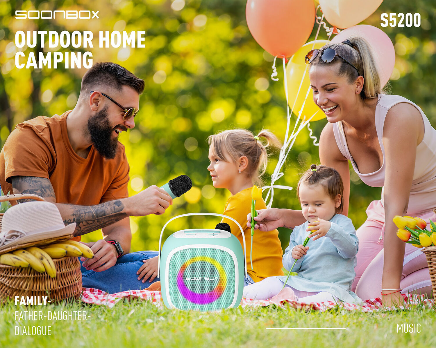 Buy Wholesale China Soonbox Wireless Bluetooth Speaker Kids Karaoke ...