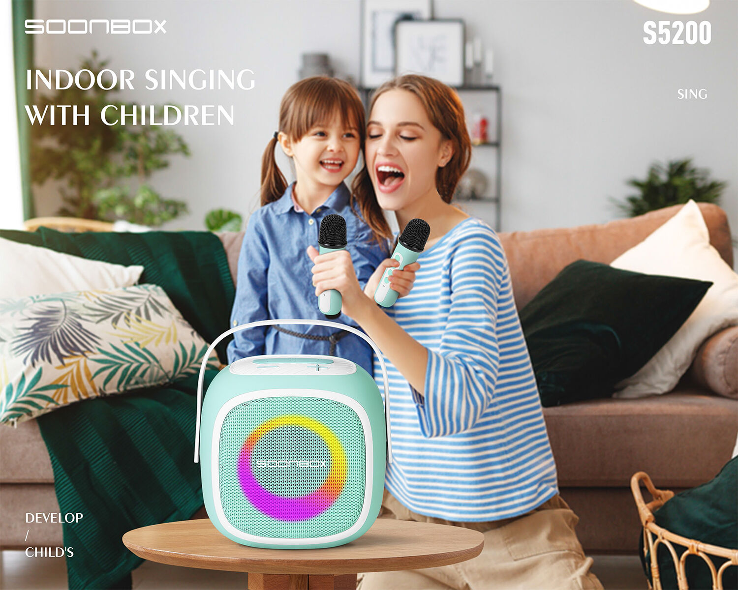 Buy Wholesale China Soonbox Wireless Bluetooth Speaker Kids Karaoke ...