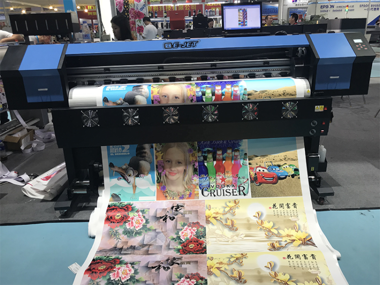 Buy China Wholesale Ejet 1.8m Digital Inkjet Printer Tarpaulin Printer ...