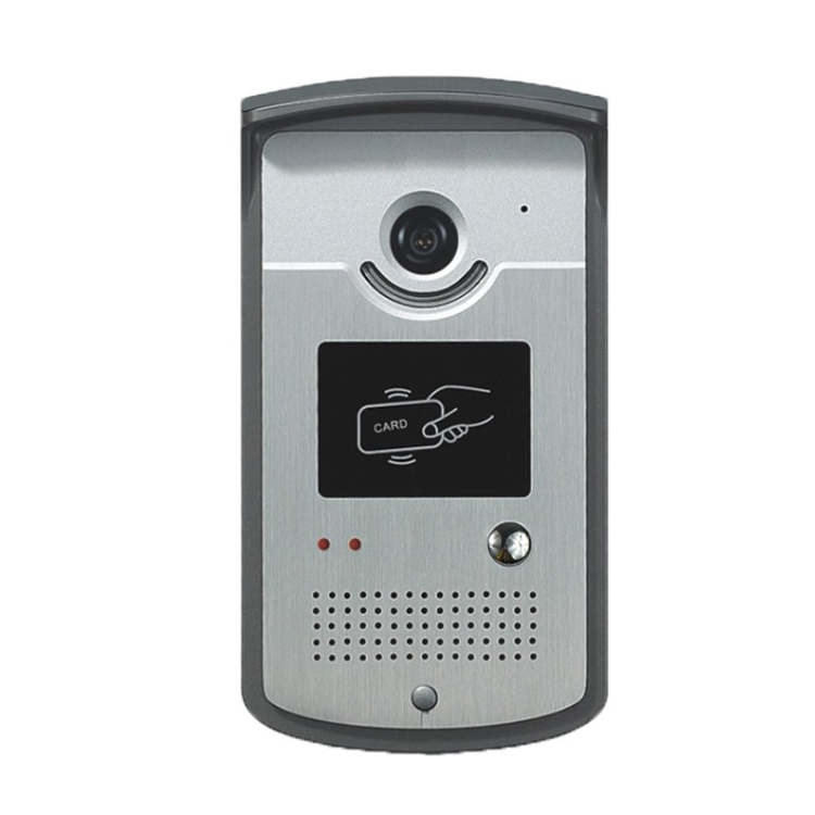7-inch Color Visual Doorbell Outdoor Unit Id Card Swiping Night Vision ...