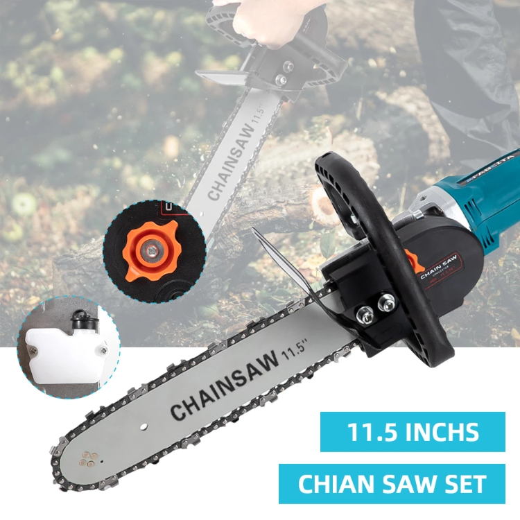 Upgraded Chain Saw 2in1 Chainsaw Grinder Mini Electric Chainsaw 11 ...