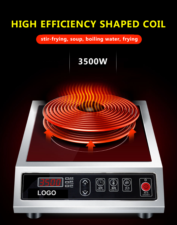 Buy Wholesale China Opur 3500w 5000w Commercial Induction Cooker ...
