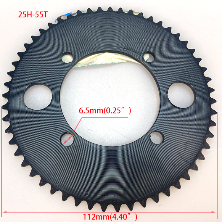 Buy Wholesale China Rear Chain Sprocket 25h 55t 54mm Rear Chain ...