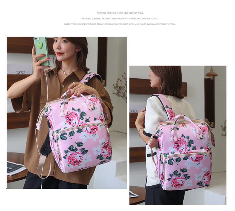 Custom Stroller Organizer Nappy Wet Bag 3 In 1 Baby Mosquito Net ...