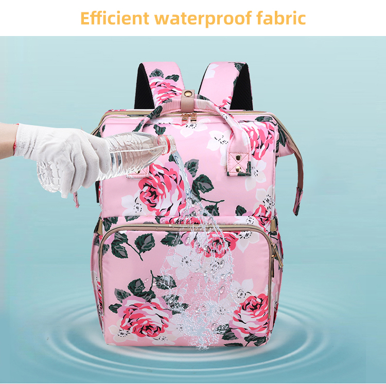 Custom Stroller Organizer Nappy Wet Bag 3 In 1 Baby Mosquito Net ...