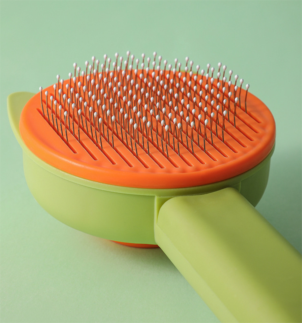 Buy Wholesale China Hot Sale Stainless Steel Pet Comb Self-cleaning One ...