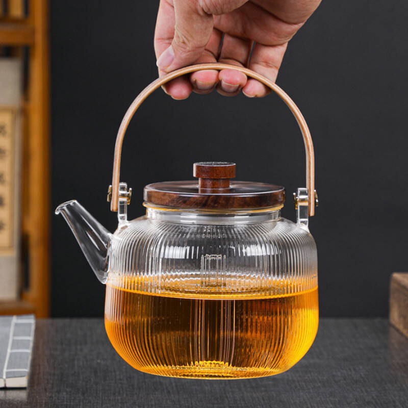 Buy Wholesale China New Transparent And Hammered Glass Teapot With ...