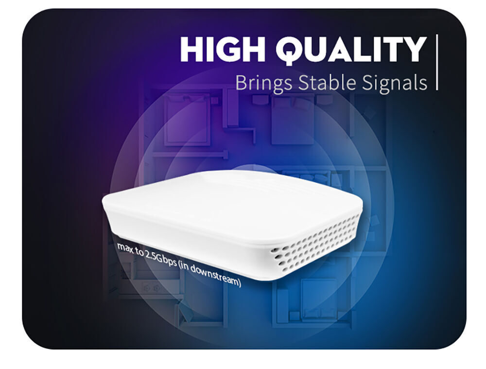 Epon Xpon Onu Modem Fiber Optic Equipment Ftth Single Port Optical ...