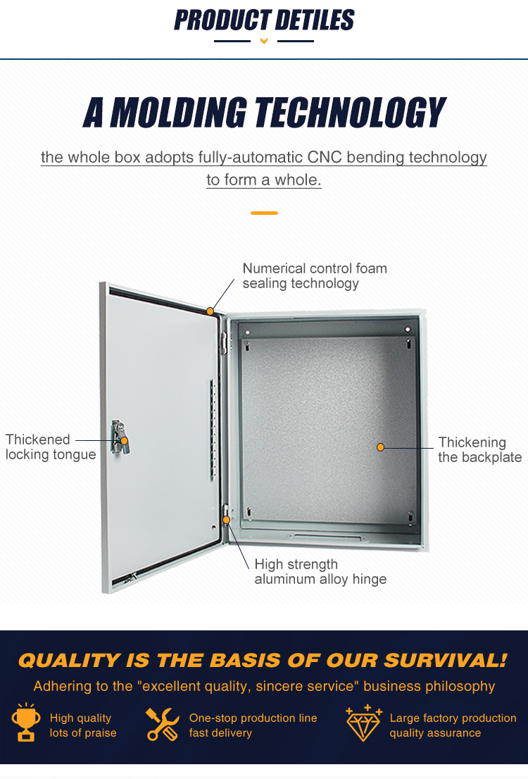 Durable Stainless Steel Enclosure Lockable Cabinet Different Depth ...