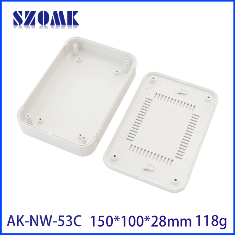 Szomk 150*100*28mm Abs Plastic Network Enclosure Project Box Ak-nw-53c ...