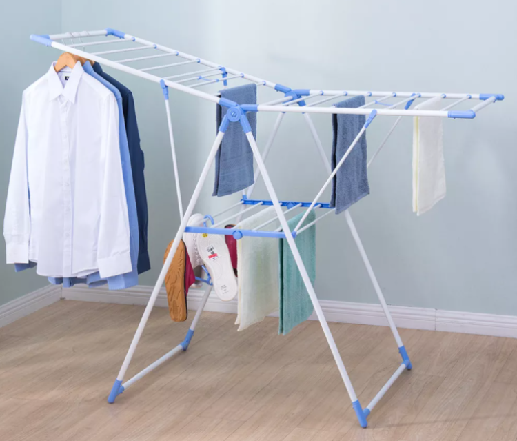 Free Sample Foldable Stainless Steel Clothes Drying Rack Small Clothes ...
