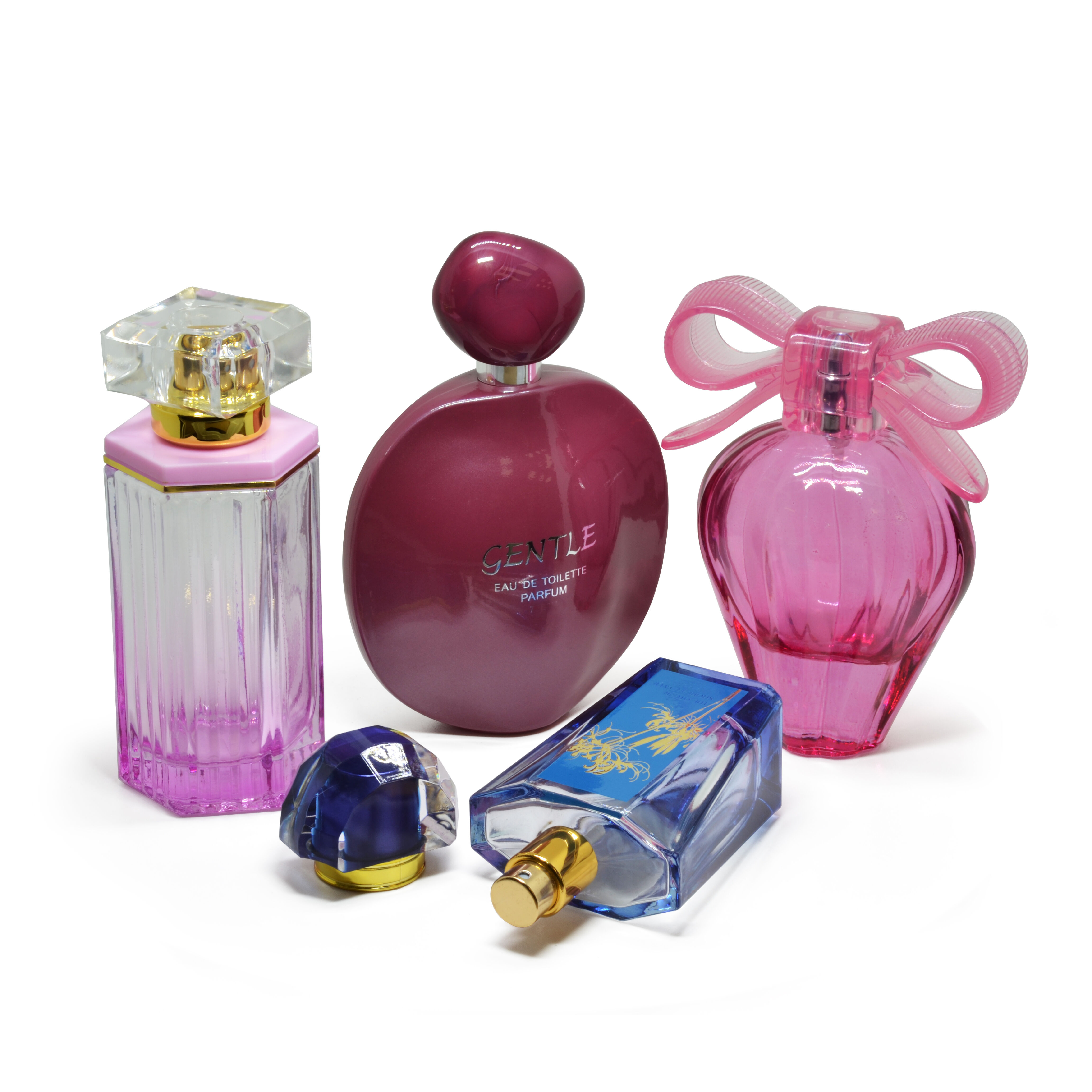 Customized Luxury Perfume Bottle, 100ml Transparent Perfume Bottle With ...