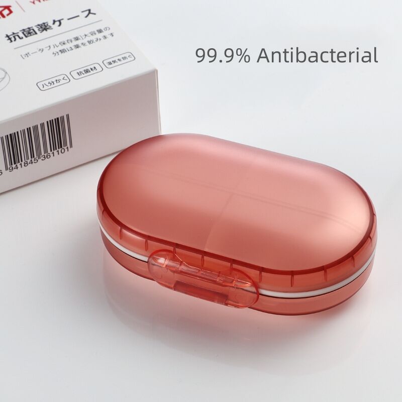 Colorful Transparent 7-day Pill Box Travel Portable - Expore China ...