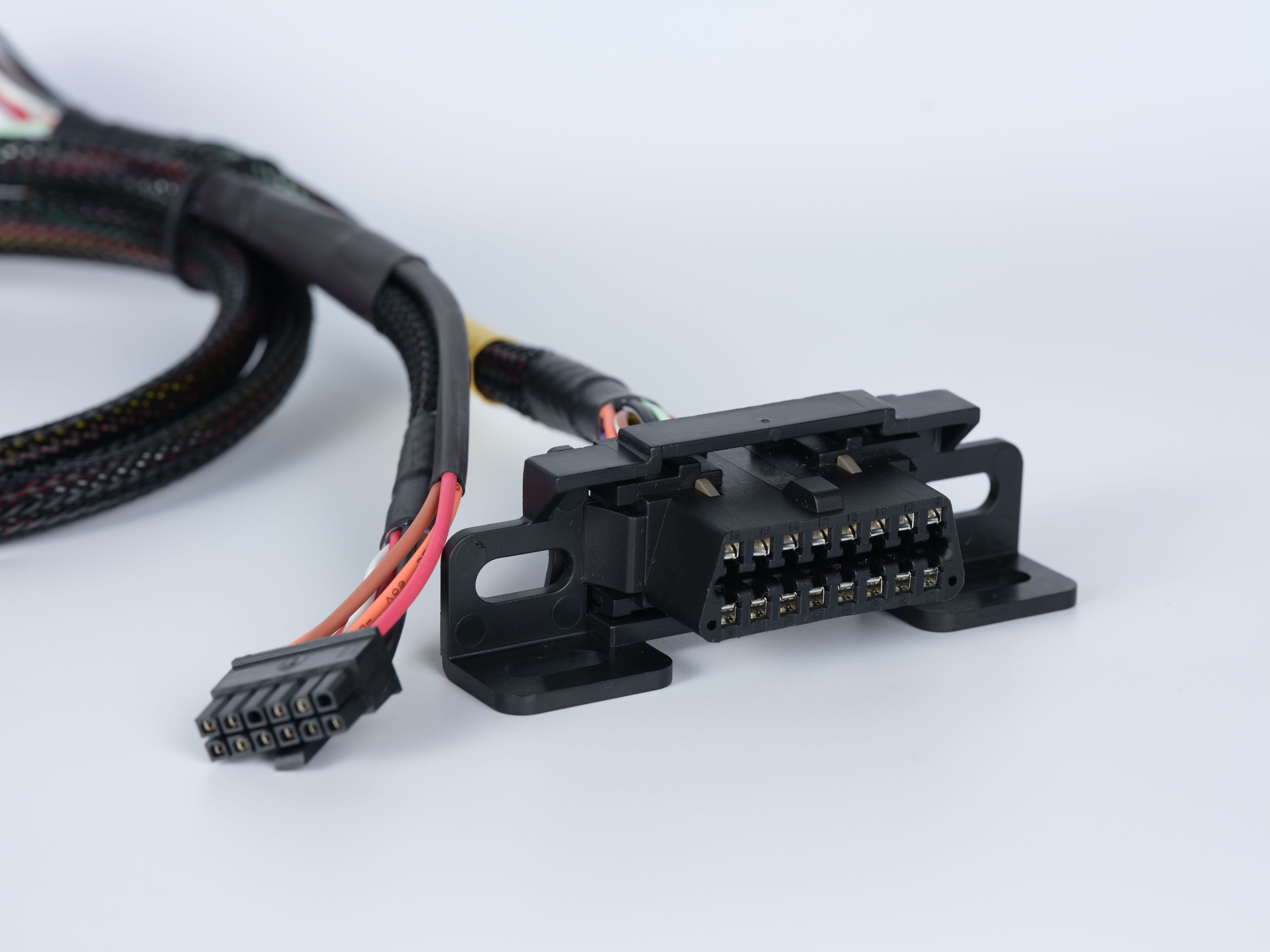 15pin Extension Male To 2 Female Splitter Obdii Obd2 Obd Y Cable $6.3 ...