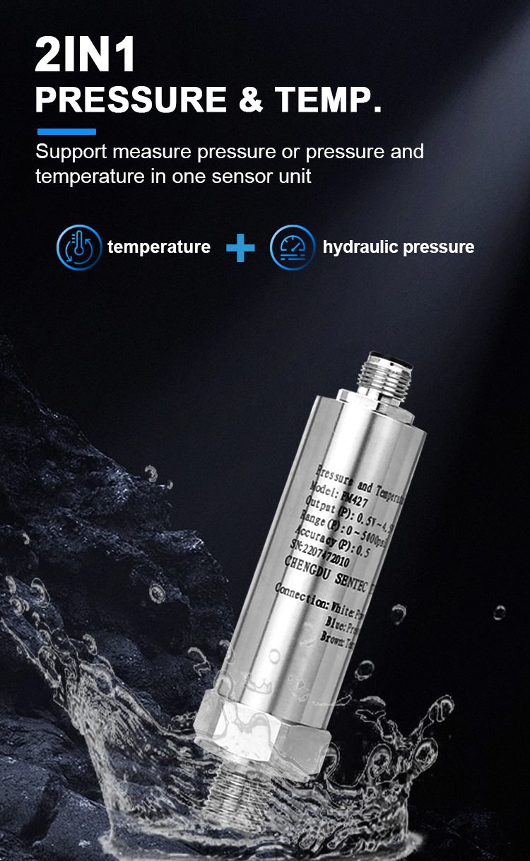 Buy Wholesale China Pm420 Manufacture 4-20ma 400bar 100bar Air Water ...