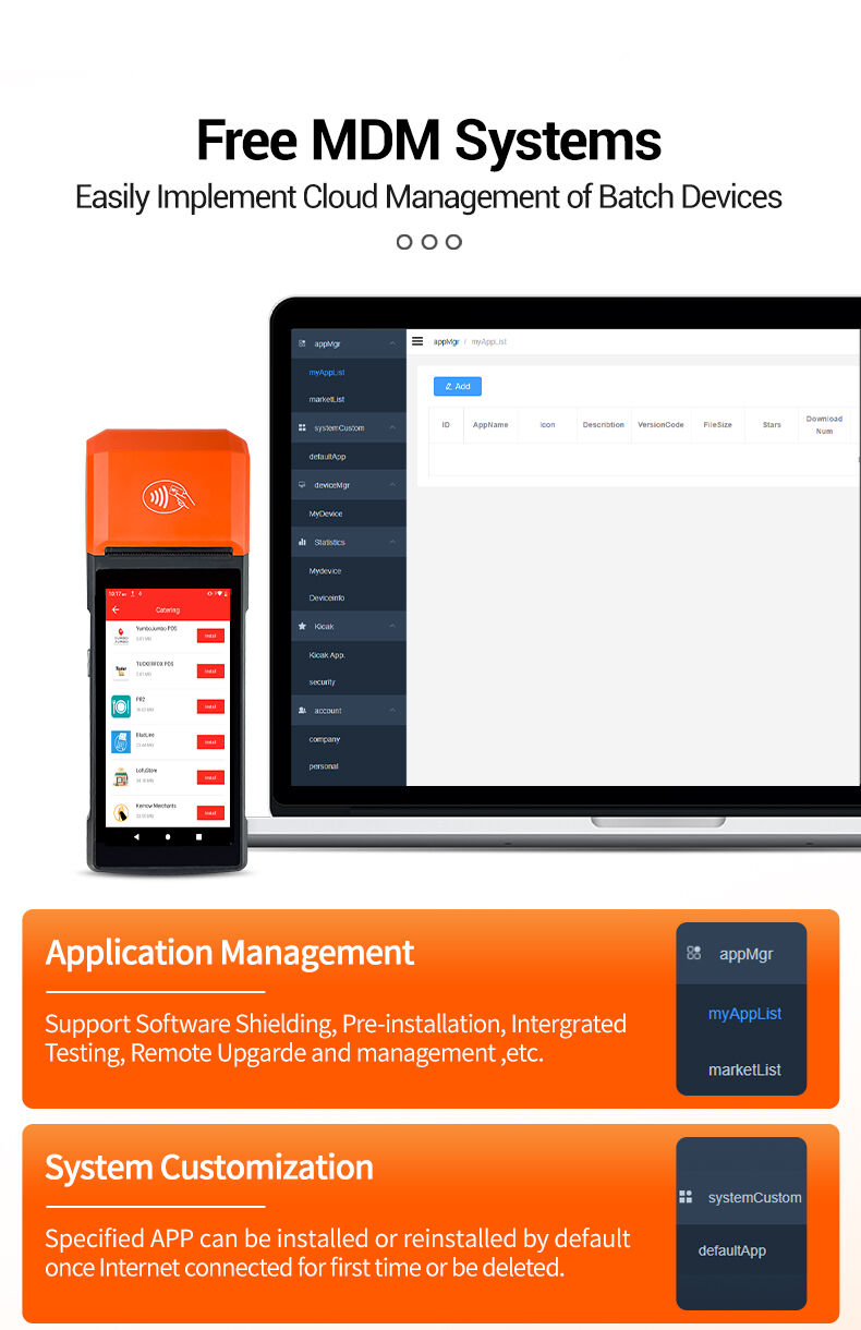 Buy Wholesale China Android 13 Mini Touch Screen Pos Terminal Mobile ...