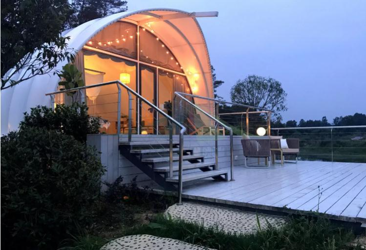 Fancy Design Luxury Shell Shape Hotel Safari Beach Tents Resort For ...
