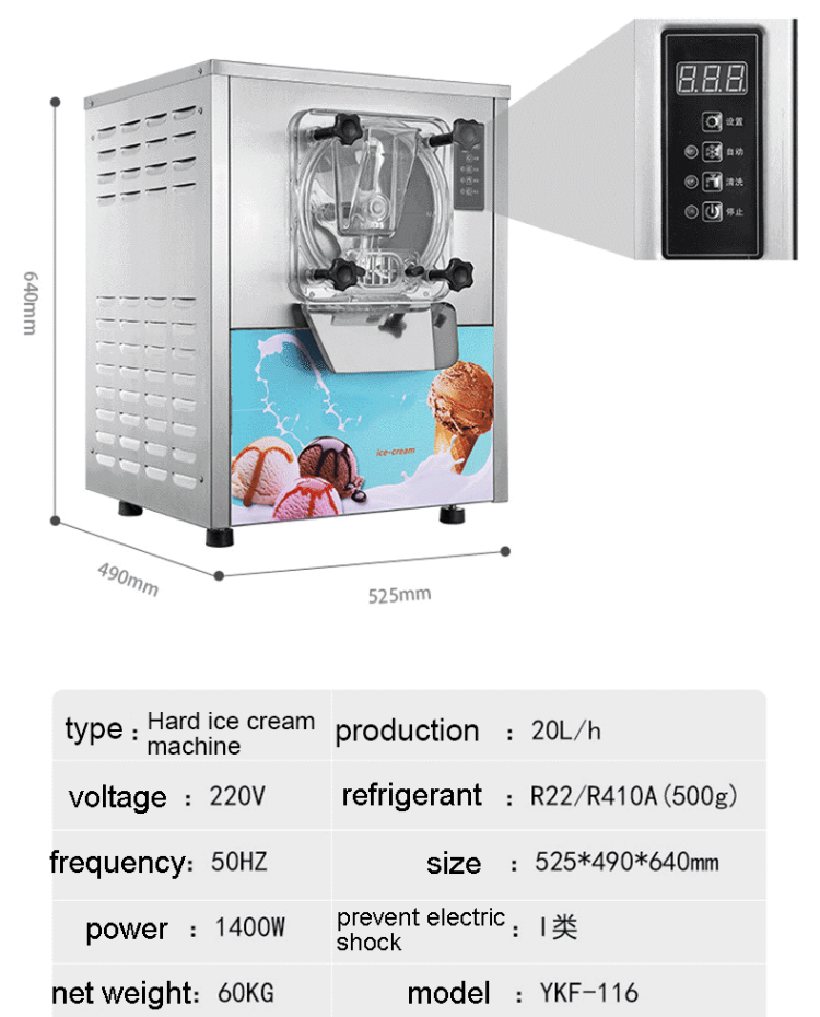 Buy Wholesale China Ice Cream Making Machine Prices Commercial Cylinder ...