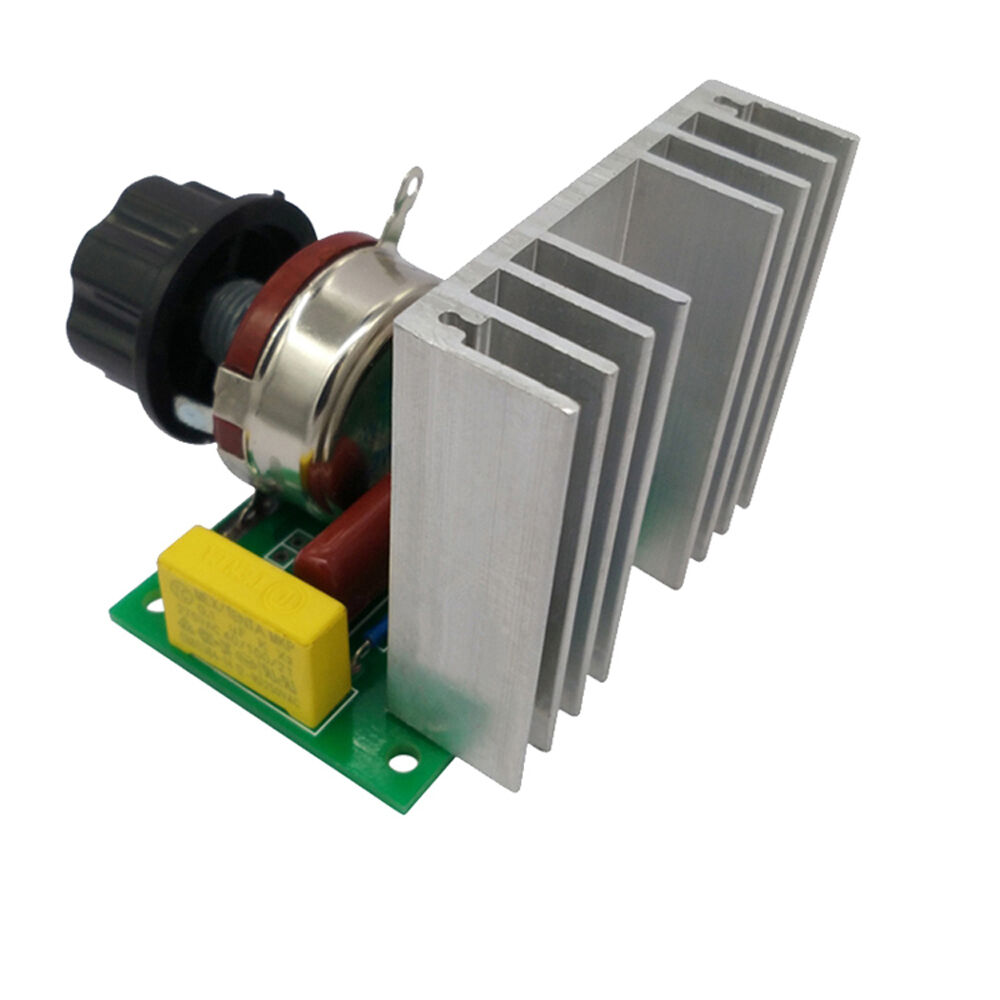 4000w 220v High Power Voltage Regulators Scr Speed Controller ...