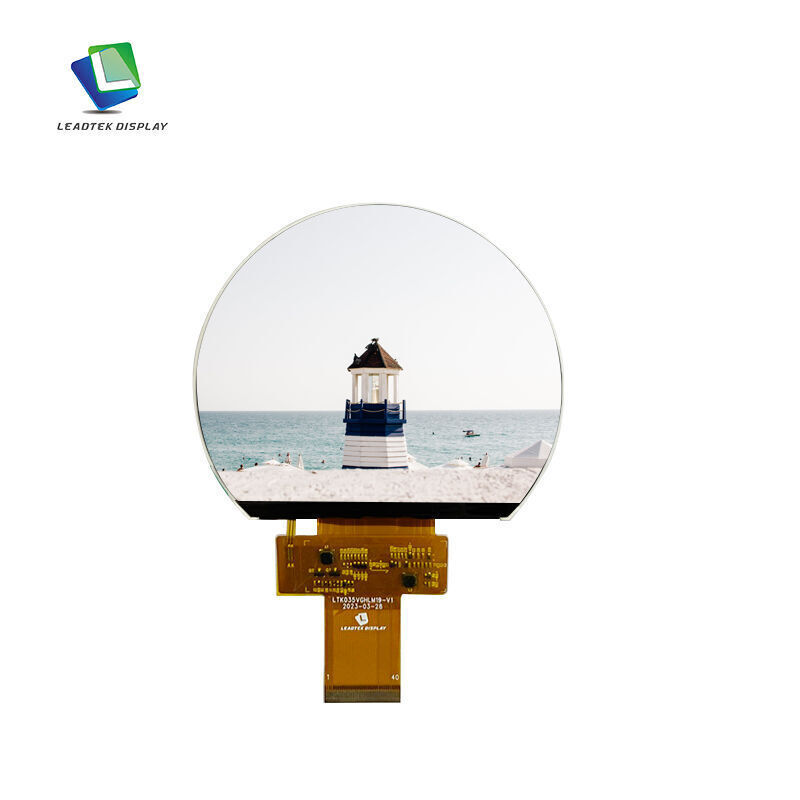 Buy Wholesale China Circular High Brightness 1050nits 3.54 Inch Ips ...