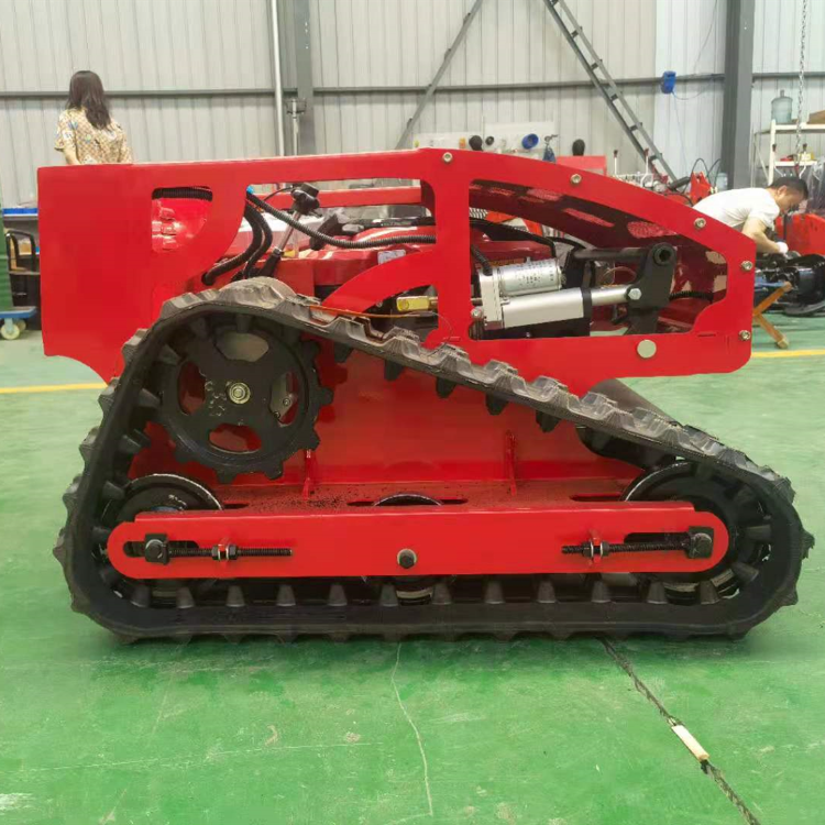 Grass Cutter Machine Remote Control Gasoline Engine Brush Cutter With ...