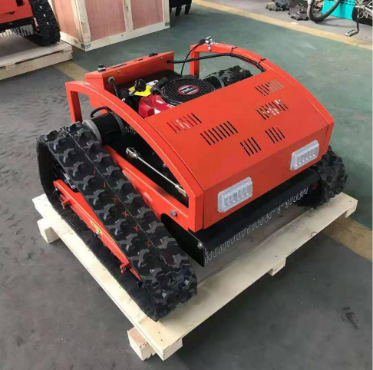Grass Cutter Machine Remote Control Gasoline Engine Brush Cutter With ...