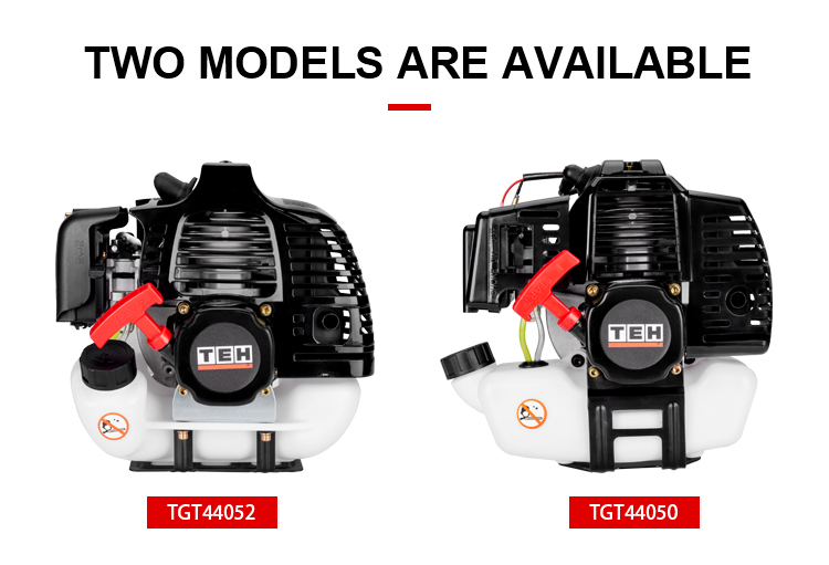 Teh Gasoline Grass Trimmer 52cc Engine 2 Stroke Brush Cutter Weeder ...