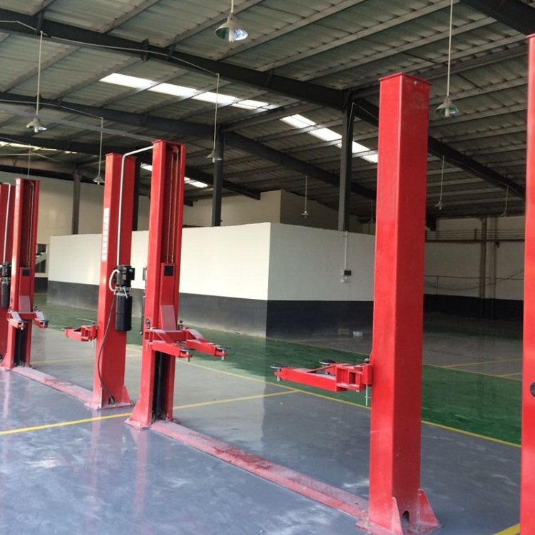 Single Side Release Car Lifts Double Side Manual Safety Lock Release ...