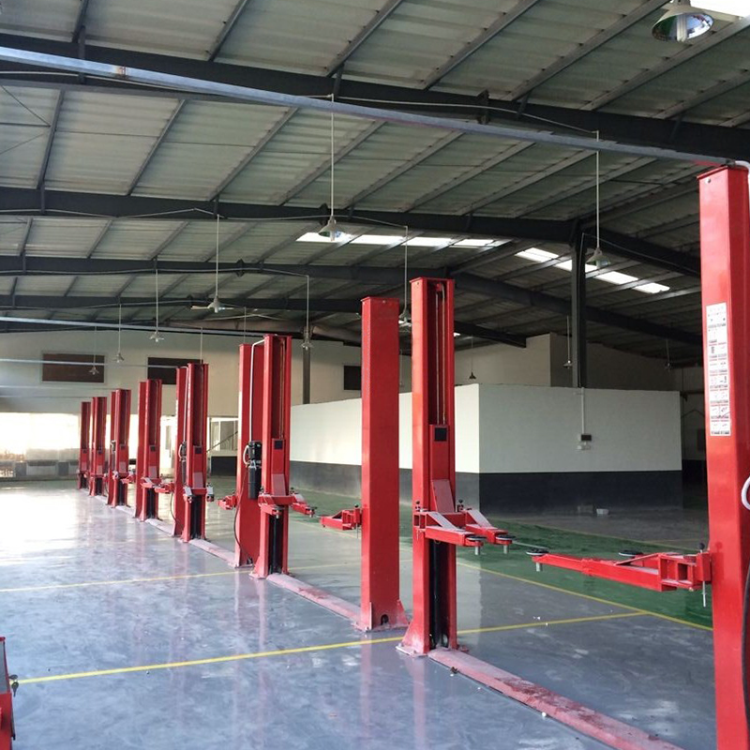 Single Side Release Car Lifts Double Side Manual Safety Lock Release ...