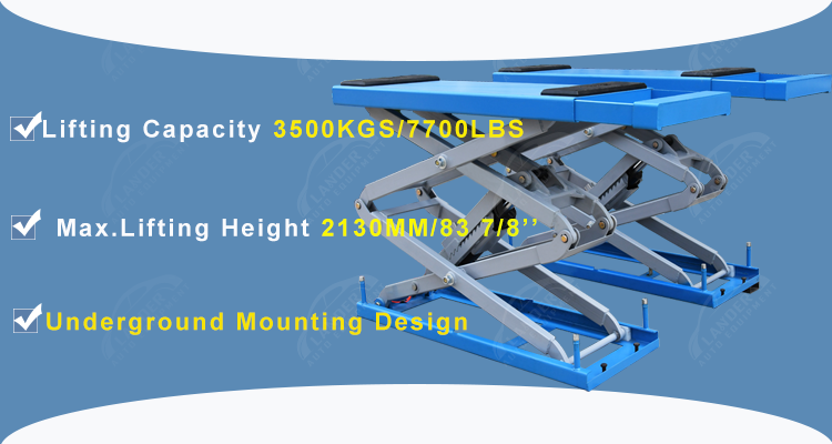 Heavy Duty Twin Scissor Car Lifter - Buy China Wholesale Scissor Car ...