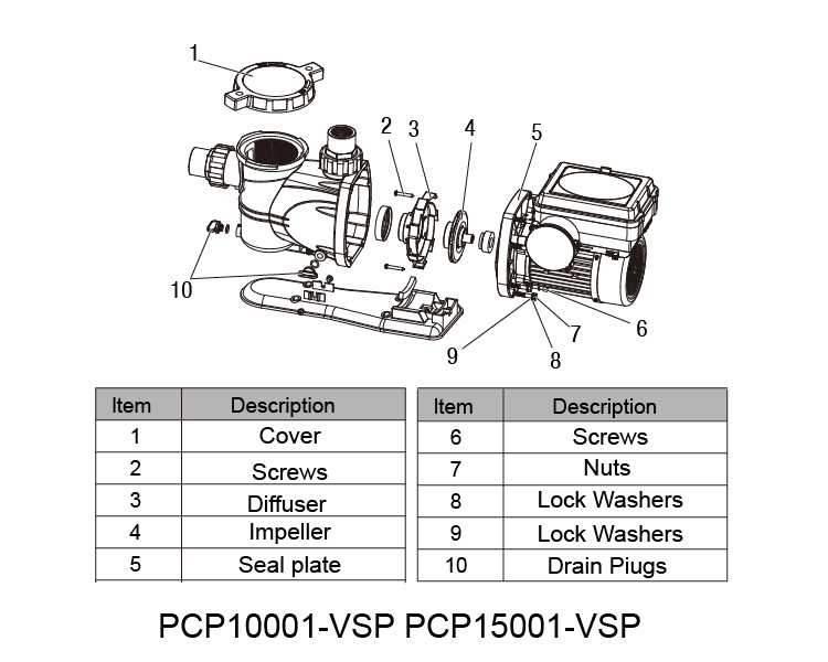 Gp Enterprises Pump Manufacturer 1hp 1.5hp Swimming Pool Pump And ...