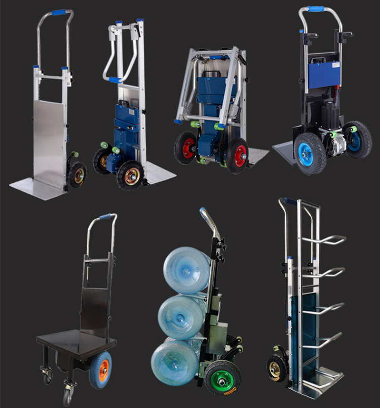 China Two Wheel Trolley Multi Sack Hand Truck 180kg Lithium Battery ...