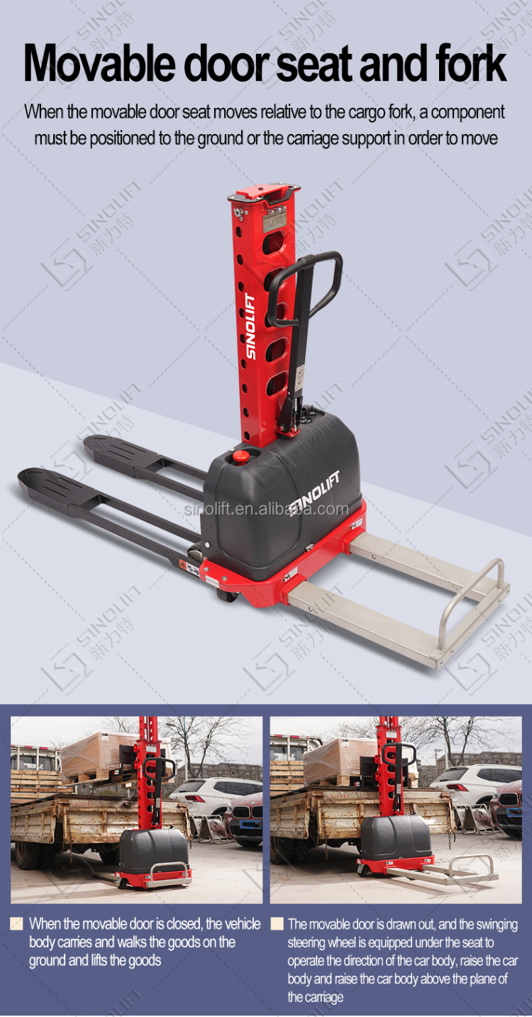 Bulk Buy China Wholesale Sinolift Sdyg Series Semi Electric Stacker ...