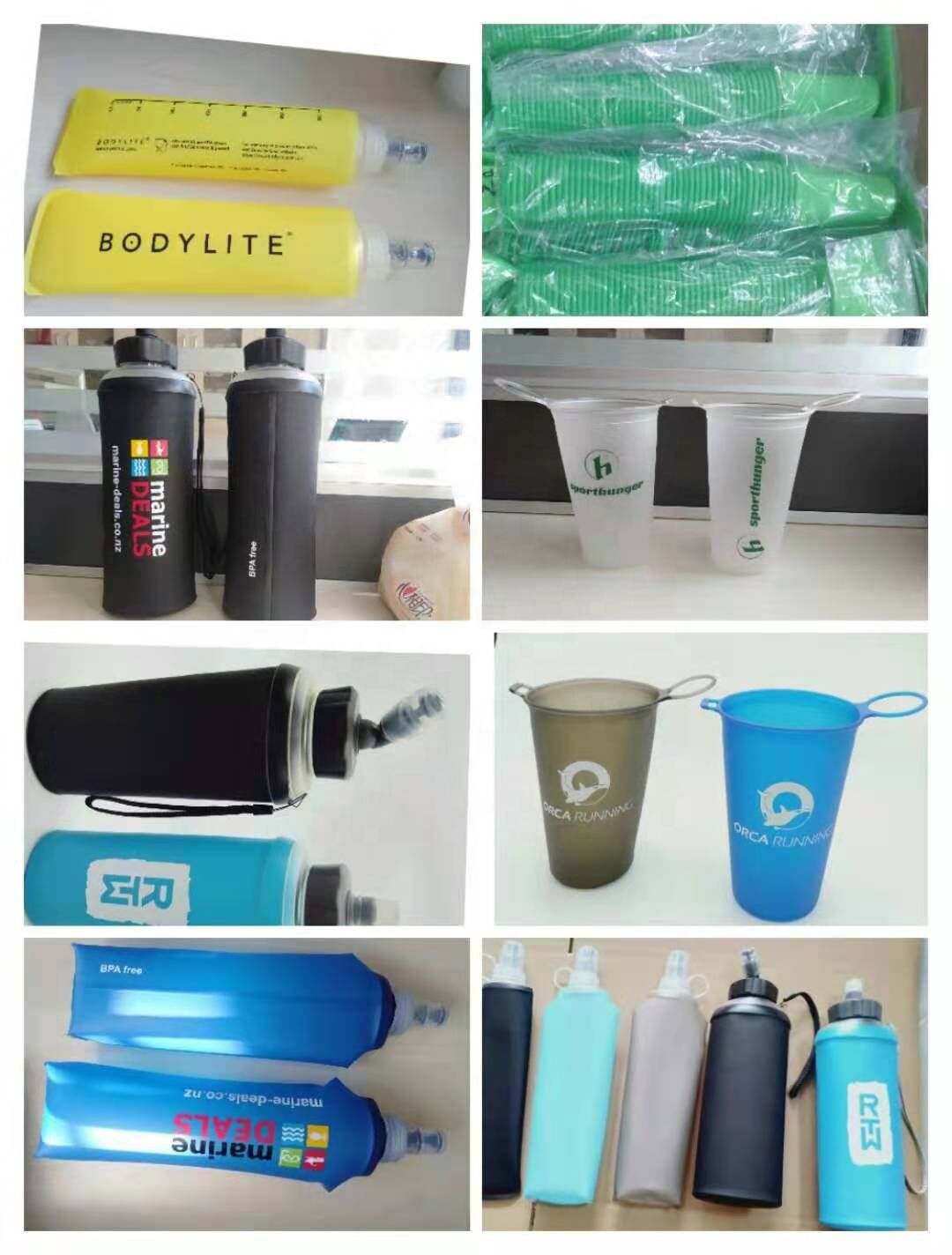 Buy Wholesale China Wholesale 7oz 200ml Soft Collapsible Race Running ...