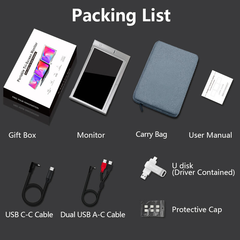 Buy Wholesale China Laptop Monitor Dual Screen Extender 12 Inch Fhd ...