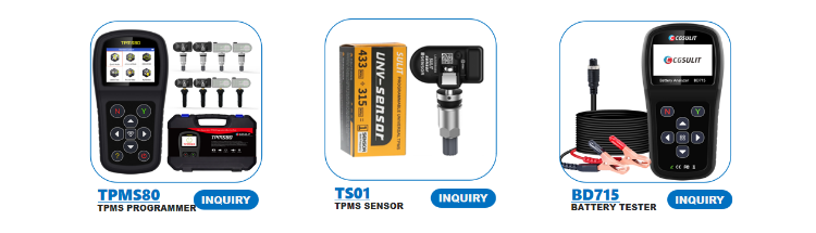 Cgsulit Ts01 Universal Programmable Tire Pressure Gauge Tpms Sensor - Buy China Wholesale Tire ...