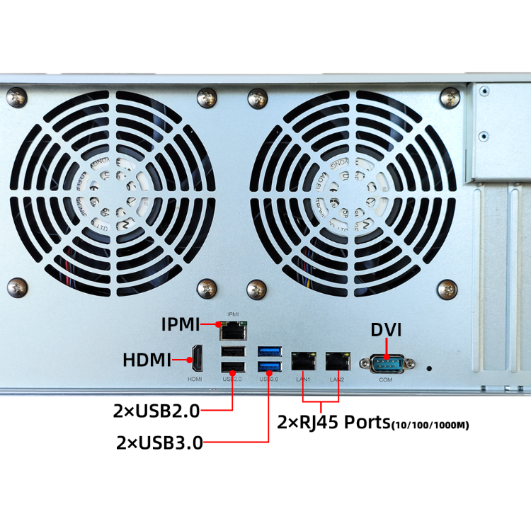 4u Cctv Server Storage 6tb 24 Sata 144tb Ip Camera Nvr Dvr Cctv Server ...