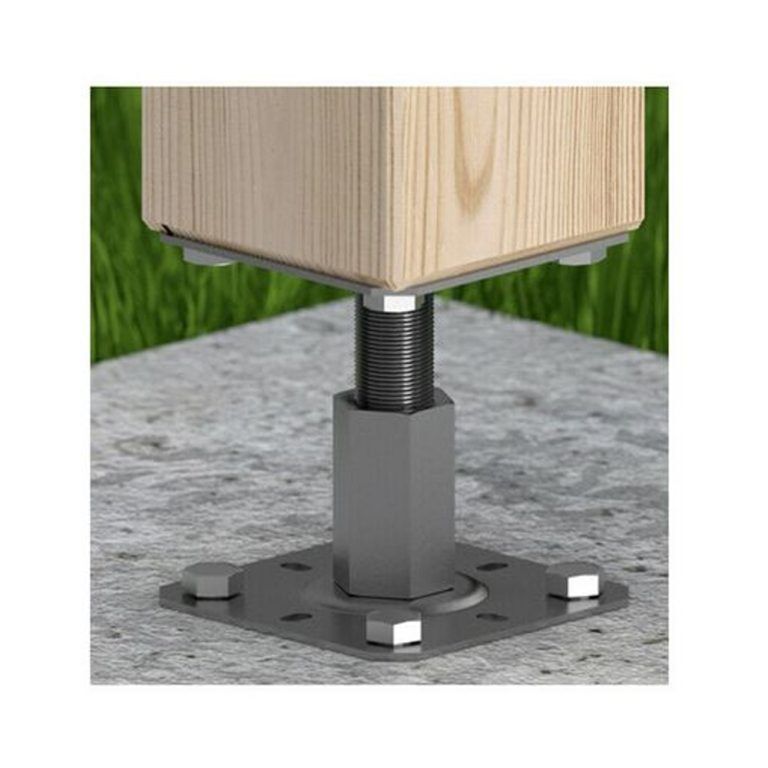 Buy Wholesale China Factory Oem Fence Post Base Plate Support Bolt Down ...