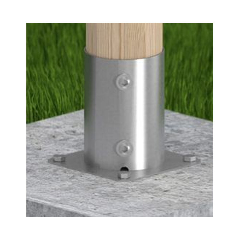 Buy Wholesale China Factory Oem Fence Post Base Plate Support Bolt Down ...