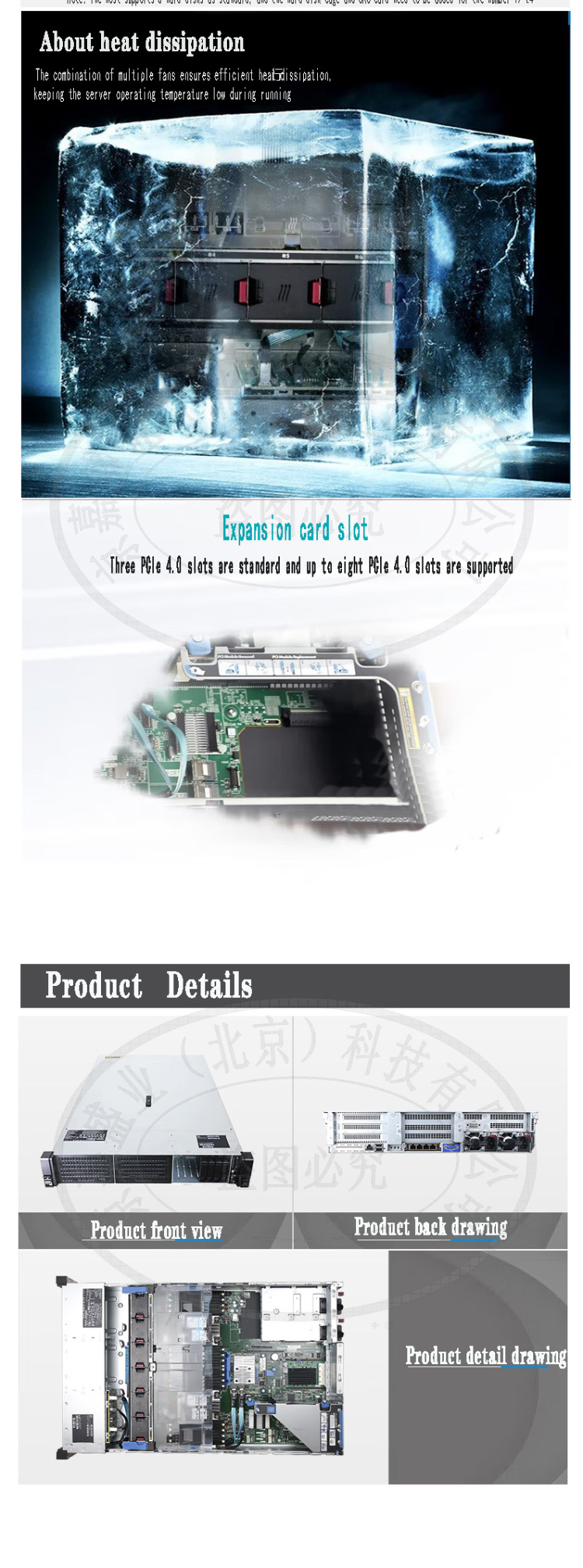 Competitive Price Rack 2u Server 1 Xeon 3204 6-core 1.9+2 500w Power ...