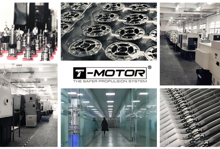 T-motor At2321 Experience Silent Flight Noise-reducing Motors For ...