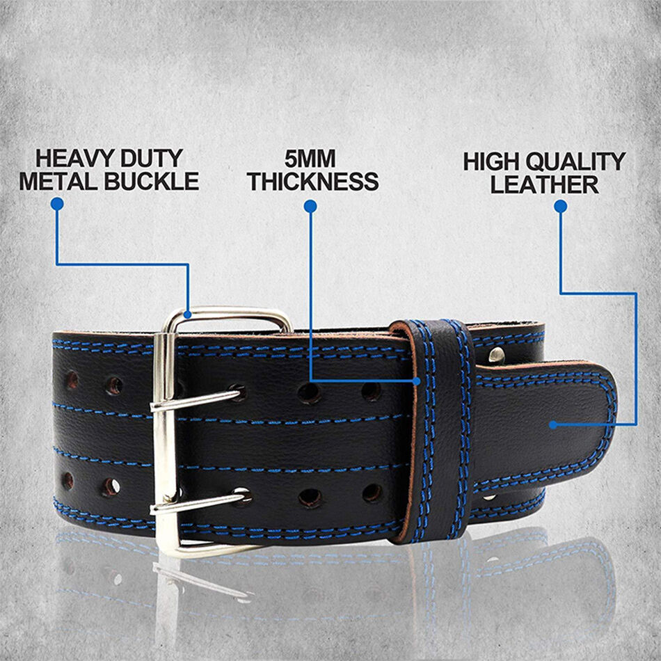 Buy Wholesale China Gym Powerlifting Weightlifting Workout Leather Belt ...