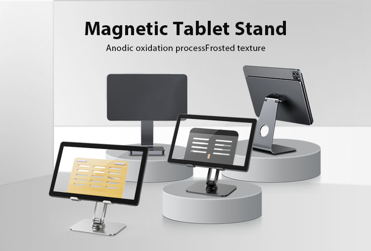 Buy Wholesale Factory Sale Tablet Stand Magnetic Desktop Aluminum ...