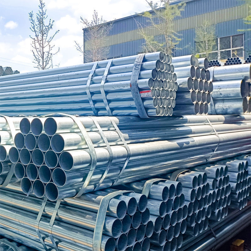 Buy Wholesale China Anti-corrosion Galvanized Round Pipe Hot-dip Galva ...